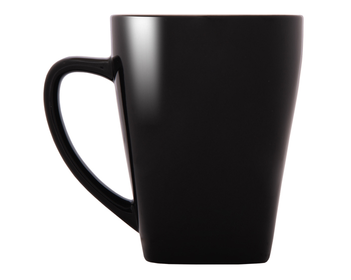 TAZA CON BASE CUADRADA 12 OZ ABBA A2635 ROJO